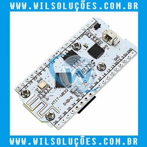 Placa WiFi LoRa ESP32 E Display Para ARDUINO HELTEC - HTIT-WB32